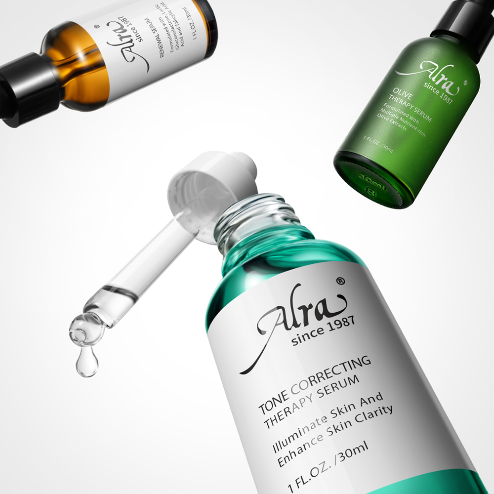 The 3-Serum Routine That Covers All Bases - Alra Glow On Set – Alra ...